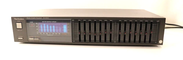 TECHNICS SH-8044 STEREO Graphic Equalizer with LED lit sliders ...