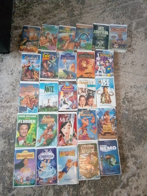 DISNEY VHS LOT £33.12 - PicClick UK