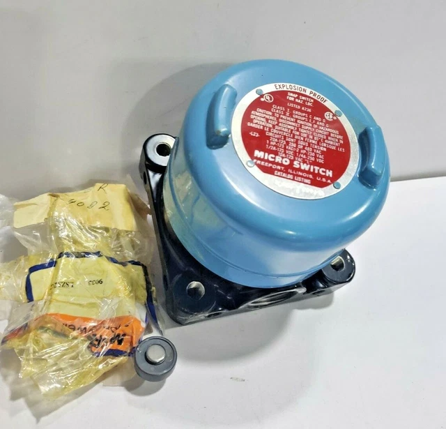 EXPLOSION PROOF MICRO Switch 12CV5 9048 - Snap switch Unlock indicator ...