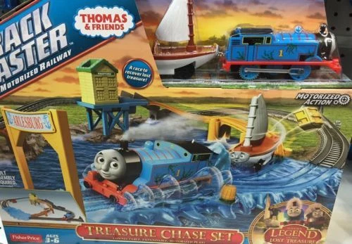 FISHER-PRICE THOMAS & Friends TrackMaster Treasure Chase Set (in ...