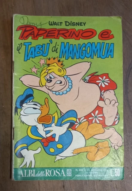 PAPERINO E IL tabù di Mangomua - 1964 EUR 10,00 - PicClick IT