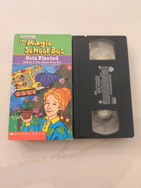 THE MAGIC SCHOOL Bus- Gets Planted Helping A Tiny Sprout Grow Tall (VHS ...