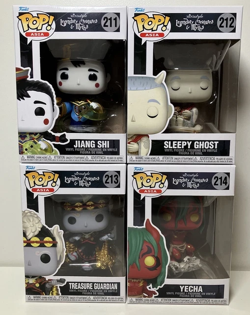 LEGENDARY CREATURES & Myth 211-214 Jiang Shi Sleepy Ghost Yecha Funko ...