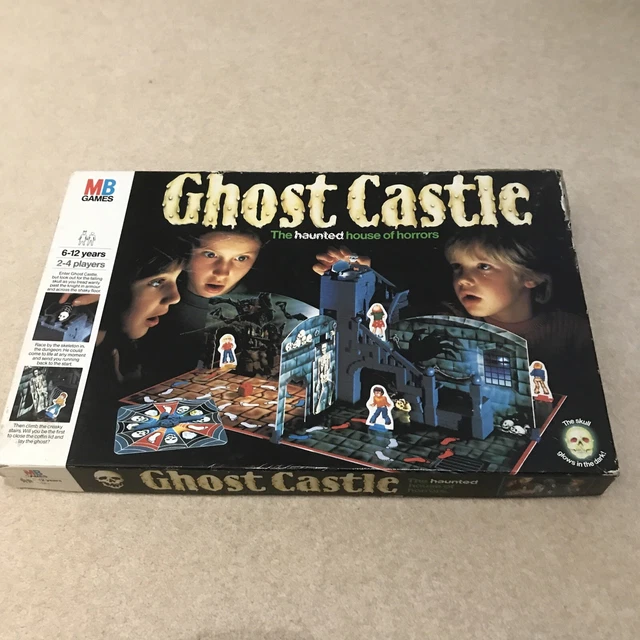 ORIGINAL GHOST CASTLE Board Game | MB Games | Vintage Retro | 1985 Good ...