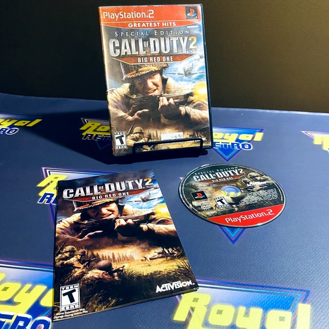 CALL OF DUTY 2: Big Red One (Sony PlayStation 2, 2005) Special Edition ...
