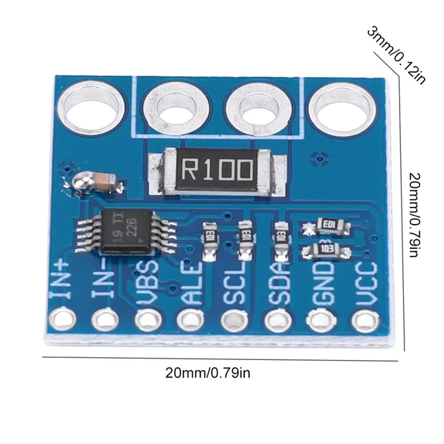 INA226 VOLTAGE CURRENT Power Alert Monitor Module Bi-Directional for ...
