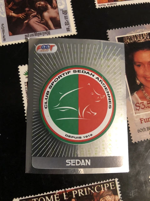 CSSA SEDAN ARDENNES Badge Ecusson image sticker N° 575 FOOT 2008 PANINI ...