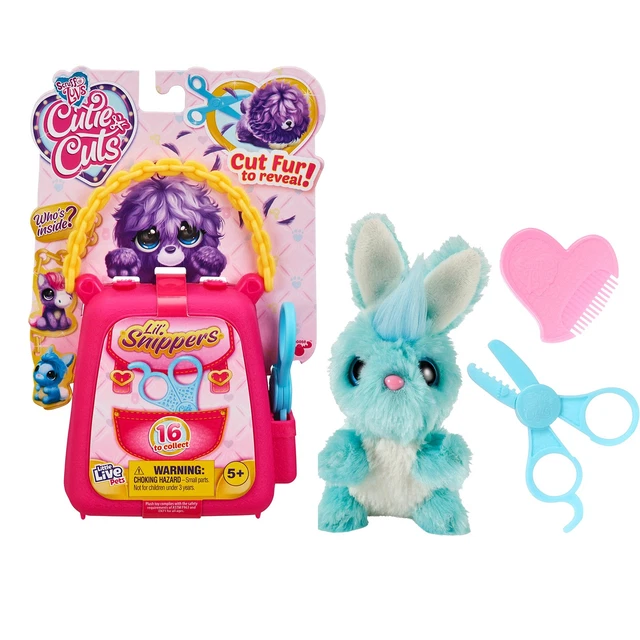 LITTLE LIVE PETS Scruff-a-Luvs Cutie Cuts Lil Snippers Cut fur, reveal ...