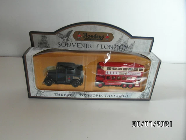HAMLEYS DIE CAST souvenir of London die cast models bus & taxi £5.00 ...
