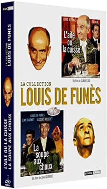 DVD COFFRET DE Funès 2 DVD : L'Aile ou la cuisse / La Soupe aux choux ...