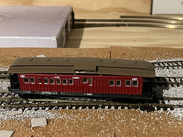 3D PRINTED VICTORIAN Railways ABC platform Passenger Car EUR 30,34 ...