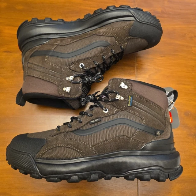 VANS MTE MENS 11 Crestline Gore-Tex Bitter Chocolate Brown Hiking ...