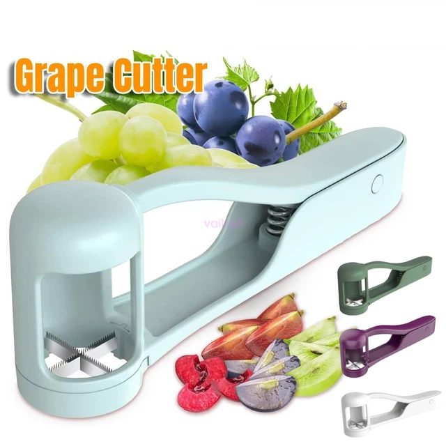 GRAPE CHERRY SLICER Slicer Tool Kitchen Food Fruit Splitter Grape ...
