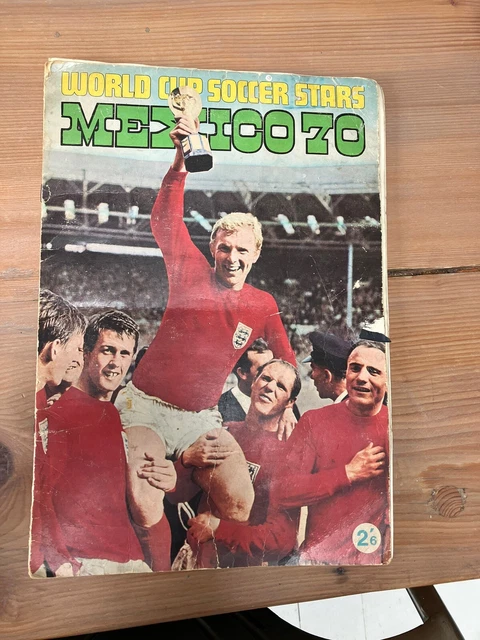 FKS MEXICO 1970 World Cup Soccer Stars Sticker Album, 100% COMPLETED ...