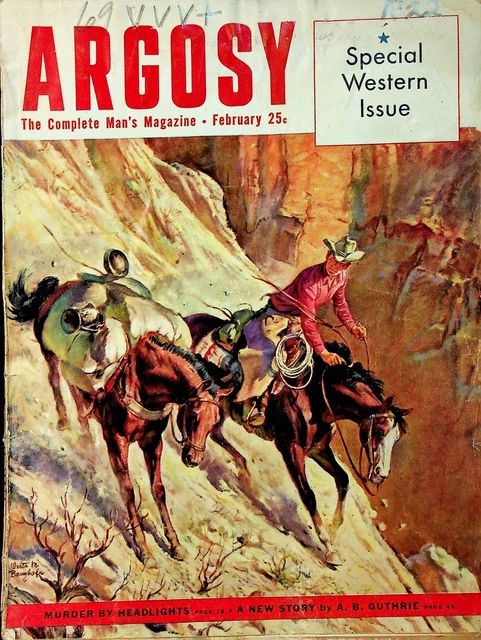 ARGOSY PART 5: Argosy Magazine Vol. 336 #2 GD 1953 Low Grade £2.08 ...