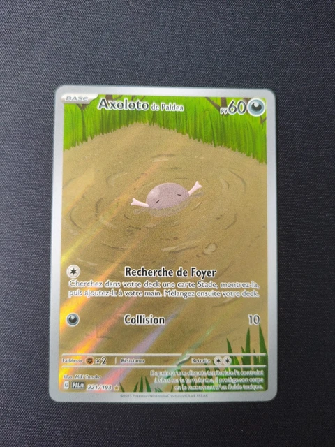 CARTE POKEMON AXOLOTO DE PALDEA 221/193 Pokémon Évolutions à Paldea ...