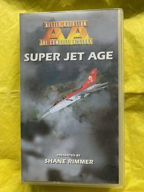 SUPER JET AGE/THE Complete History/Aviation/VHS Videotape/Documentry ...
