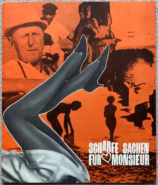 LOUIS DE FUNES Bourvil Scharfe Sachen für Monsieur orig. Presseheft EUR ...