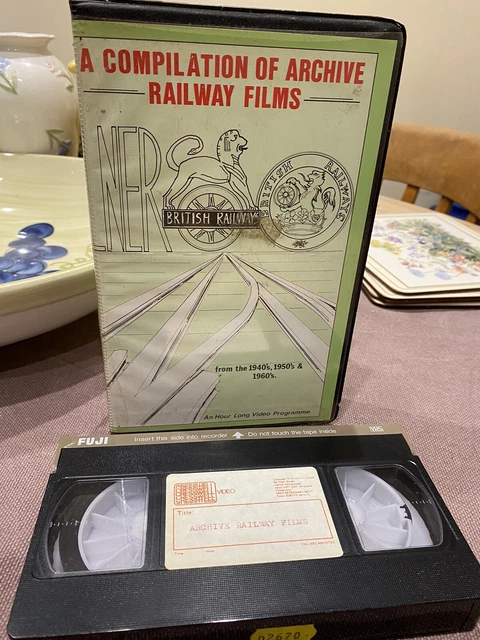 SUPER RARE VHS Tape Compilation Of Archive Railway Films 1940s 50s 60s ...
