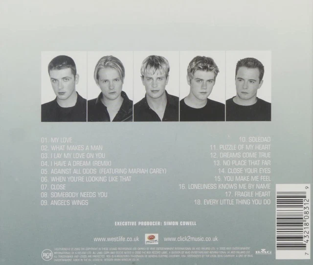 WESTLIFE COAST TO Coast (CD) $25.50 - PicClick CA