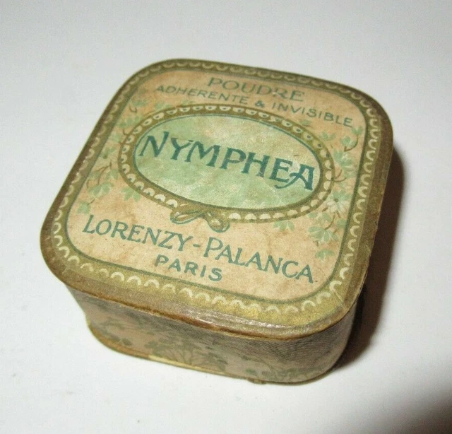 BOITE ANCIENNE POUDRE De Riz Nymphéa Lorenzy Palanca Old Box Rice ...