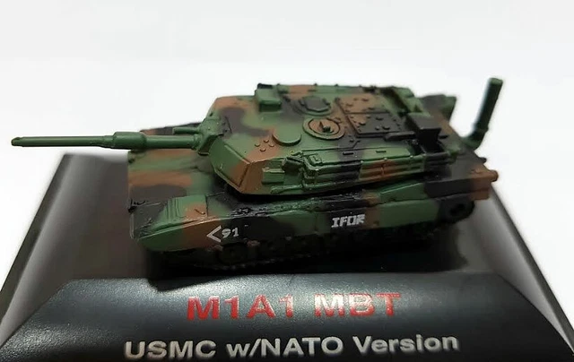 TRUMPETER M1A1 MBT USMC w/NATO Version Model 1:144 Scale Tank £14.62 - PicClick UK