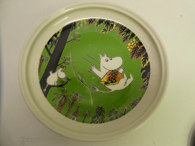 ARABIA SCANDINAVIAN POTTERY Picture Moomin Characters Plate Mcm EUR 34 ...