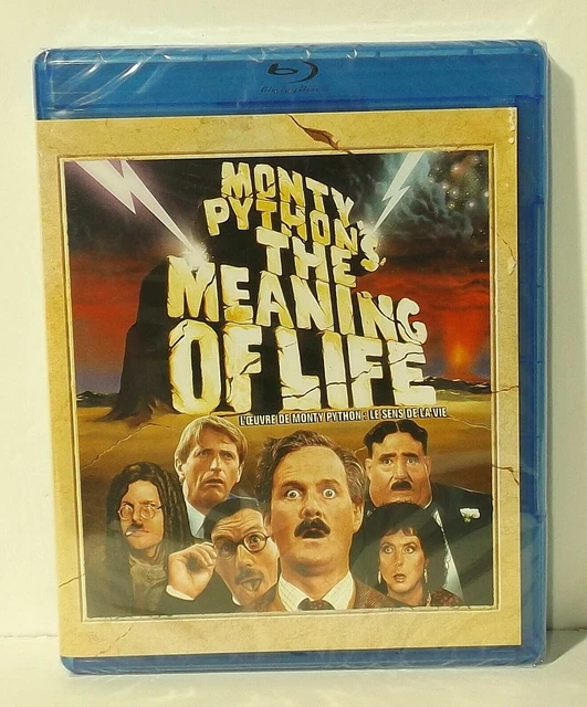 MONTY PYTHON MEANING of Life Blu-ray 40th Holy Grail 30th Anniversary ...