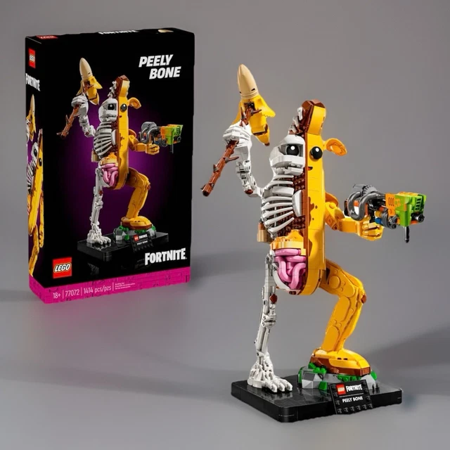 LEGO FORTNITE PEELY Bone Collectible Building Kit for Adults 77072 $137 ...