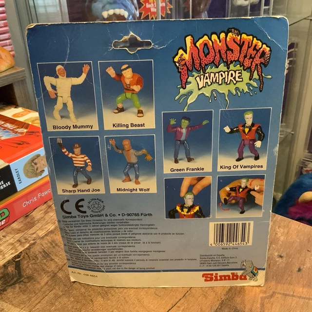 SIMBA WEREWOLF 1990 Vintage Action Figure Sungold Original Monster ...