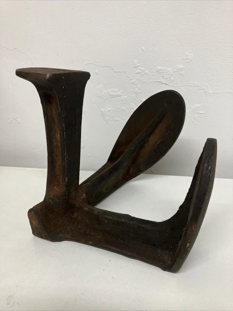 VINTAGE/ANTIQUE COBBLERS HEAVY Iron Shoe Last Anvil (3kg) $33.89 ...