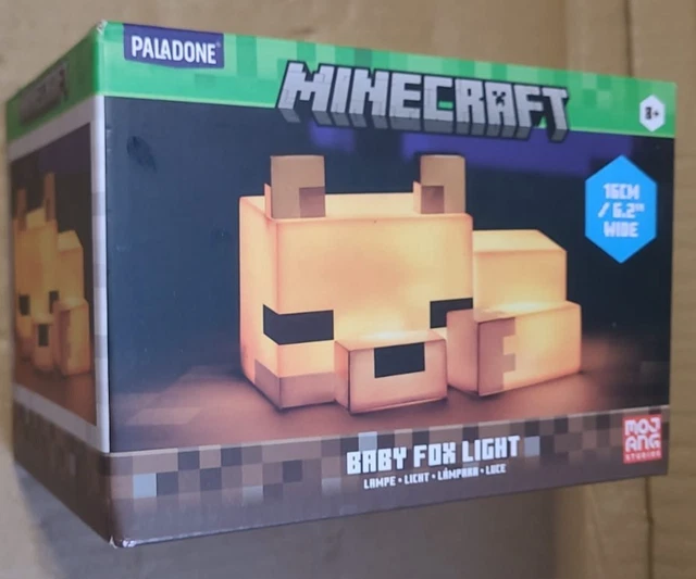 MINECRAFT FOX NIGHT Light - Officially Licensed Cute Lamp, Gifts for ...