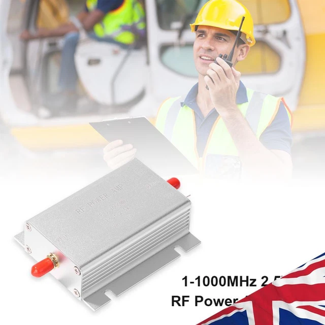 1-1000MHZ 2.5W RF Power Amplifier for HF FM Transmitter Uhf Rf Ham ...