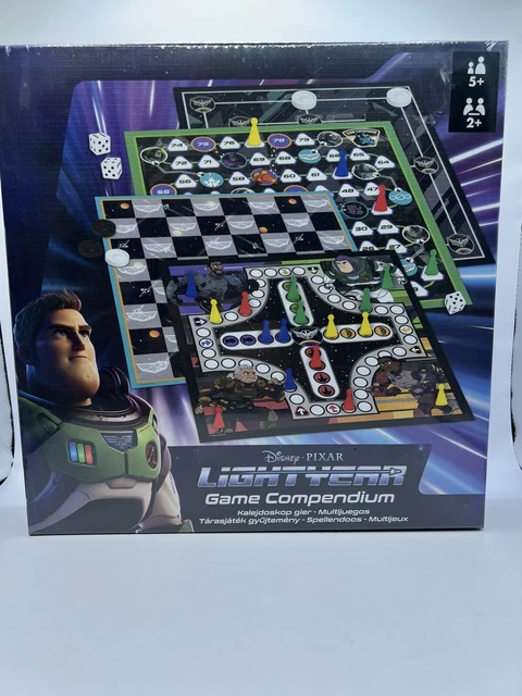 DISNEY BUZZ LIGHTYEAR Games Compendium Toy Story Board Game Family Fun ...