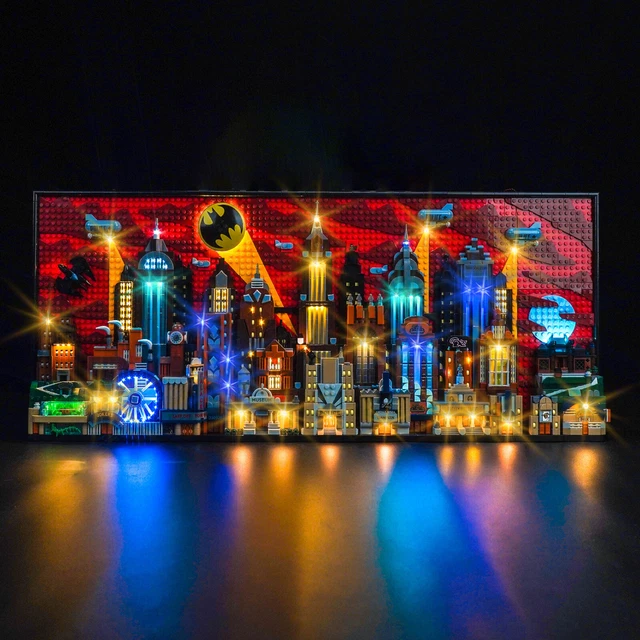 LOCOLEE LED LICHT Kit für Lego 76271 Batman: The Animated Series Gotham ...