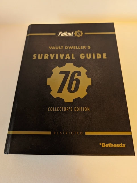 *SENZA MAPPA!* SOLO libro - Guida strategica Fallout 76 Collector's ...