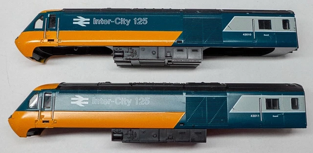 HORNBY HST POWER (43010) & Dummy Car (43011) Body & Chassis Exc Unboxed ...