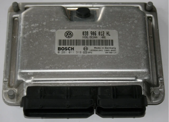 VW POLO 9N 1.9 SDI Engine Control Unit ECU 038906012HL £39.00 - PicClick UK
