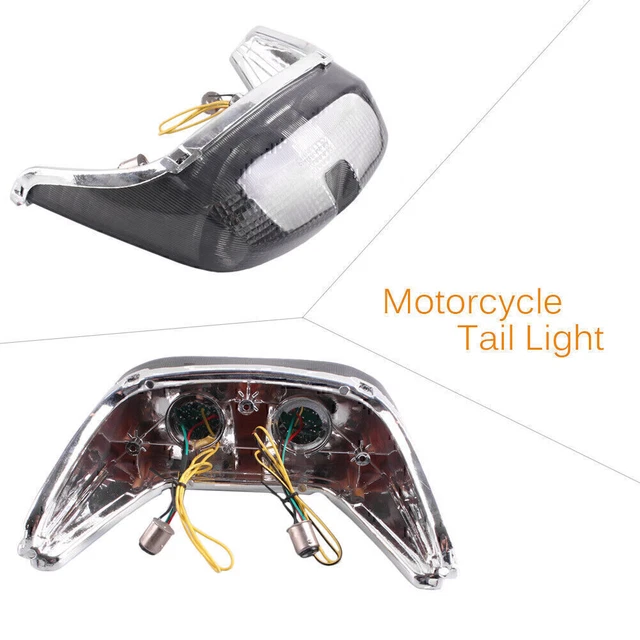 MOTORCYCLE LED TAIL Light with Turn Signals For YAMAHA YZF R6 1998-2000 ...