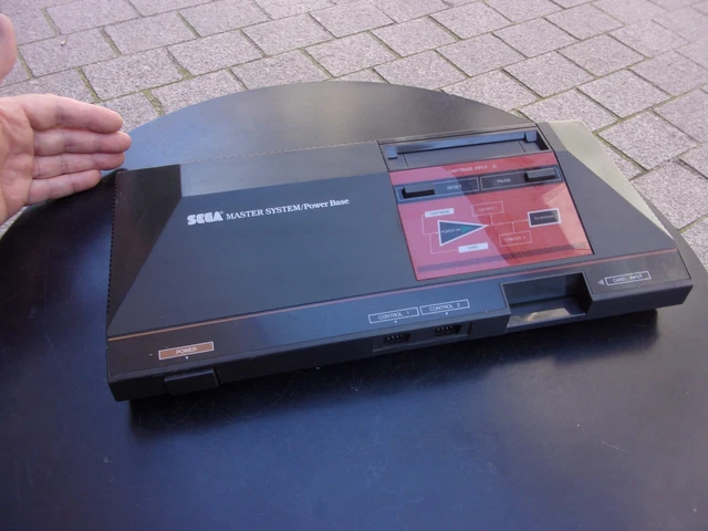 CONSOLE DE JEU SEGA Master System Power Base Vintage 80 parfait état ...