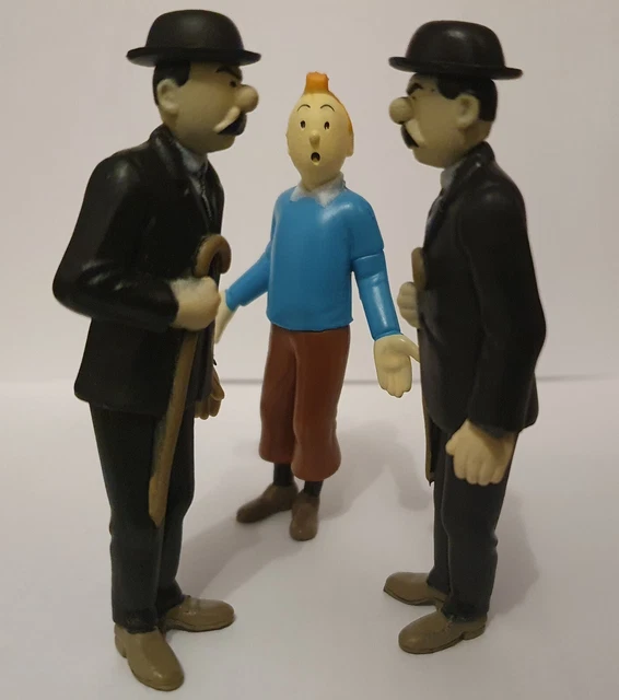 RARE FIGURINES TINTIN - Et Des Duponts - Collection - Joli Lot - 10 Cm ...