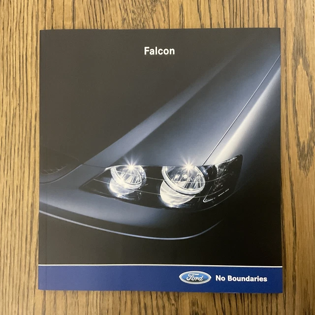 2002 2003 FORD Falcon Ba Xr Xr8 Fairmont Boss Ghia Prestige Brochure ...