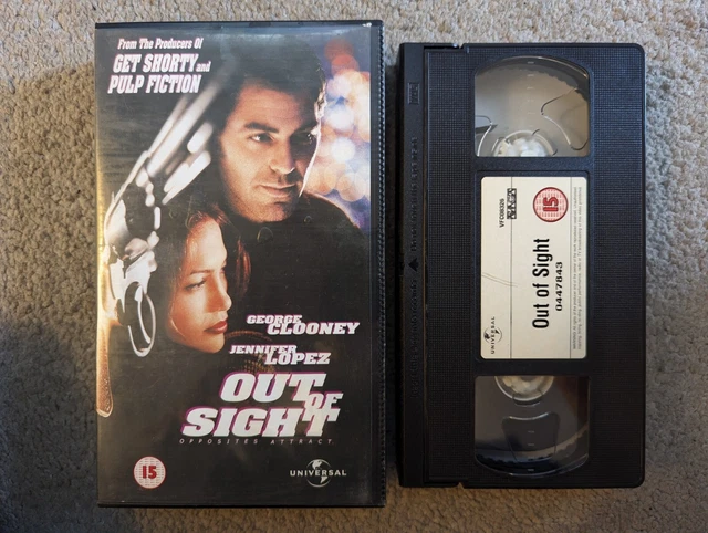 OUT OF SIGHT VHS Video PAL £3.99 - PicClick UK