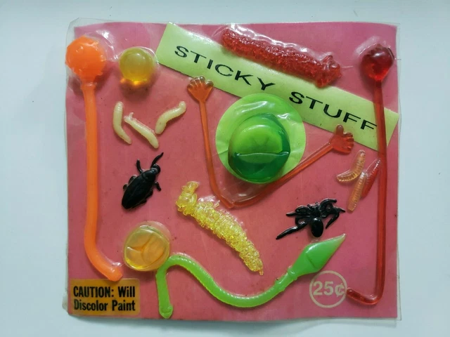 VINTAGE STICKY STUFF Old Gumball Vending Machine Display Card #200 £32. ...