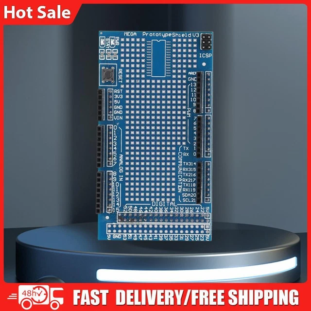 MEGA 2560 PROTOTYPE Shield V3 5/3,3 V MEGA ProtoShield I/O PWM per ...