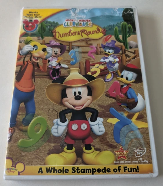 MICKEY MOUSE CLUBHOUSE Numbers Roundup DVD Bilingual $19.00 - PicClick CA