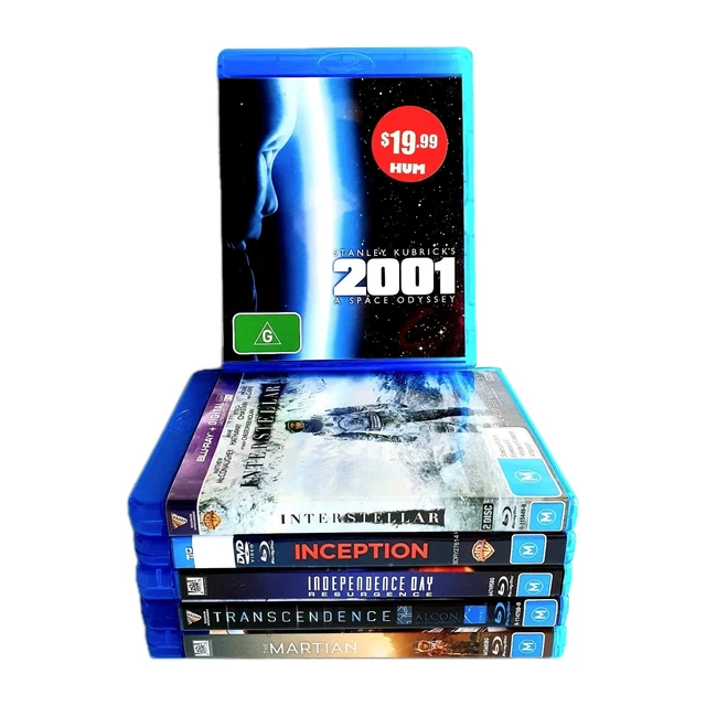 2001 | A Space Odyssey 5 x Blu-ray Gift Bundle, Sci-Fi Interstellar ...