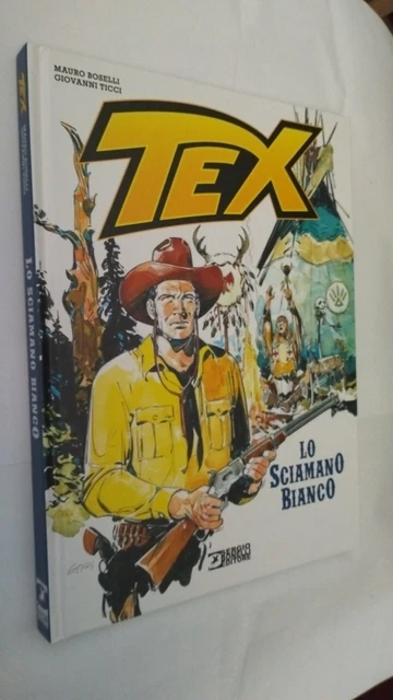 TEX LO SCIAMANO Bianco - Cartonato Sergio Bonelli Editore Nuovo 2024 "N ...