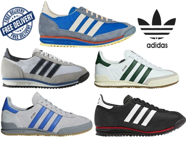 ADIDAS ORIGINALS MENS Classic Jeans Trainers Retro SL72 Classic Style ...