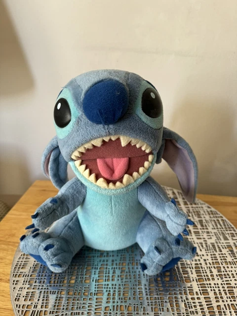 HASBRO 2002 DISNEY Lilo & Stitch Interactive Talking ALOHA STITCH Plush ...
